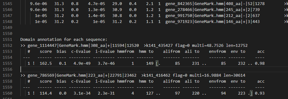 HMMER批量比对及结果处理_hmmsearch-CSDN博客