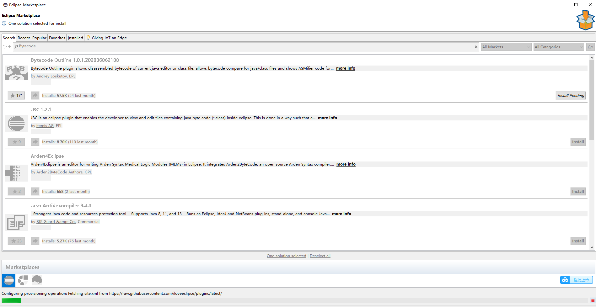 Eclipse安装查看java字节码插件Bytecode Outline查看java字节码信息_通过eclipse安装bytecode outline-CSDN博客