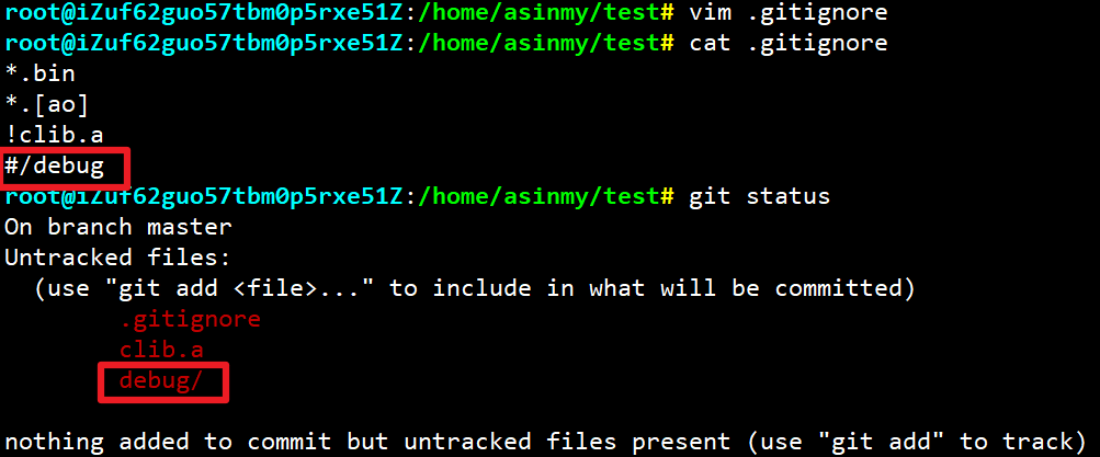 Git(Linux环境)：忽略文件(.gitignore)_linux端git ignore-CSDN博客
