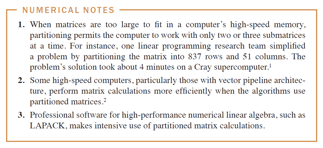 Chapter 2 (Matrix Algebra): Partitioned matrices (分块矩阵)_partitioned ...