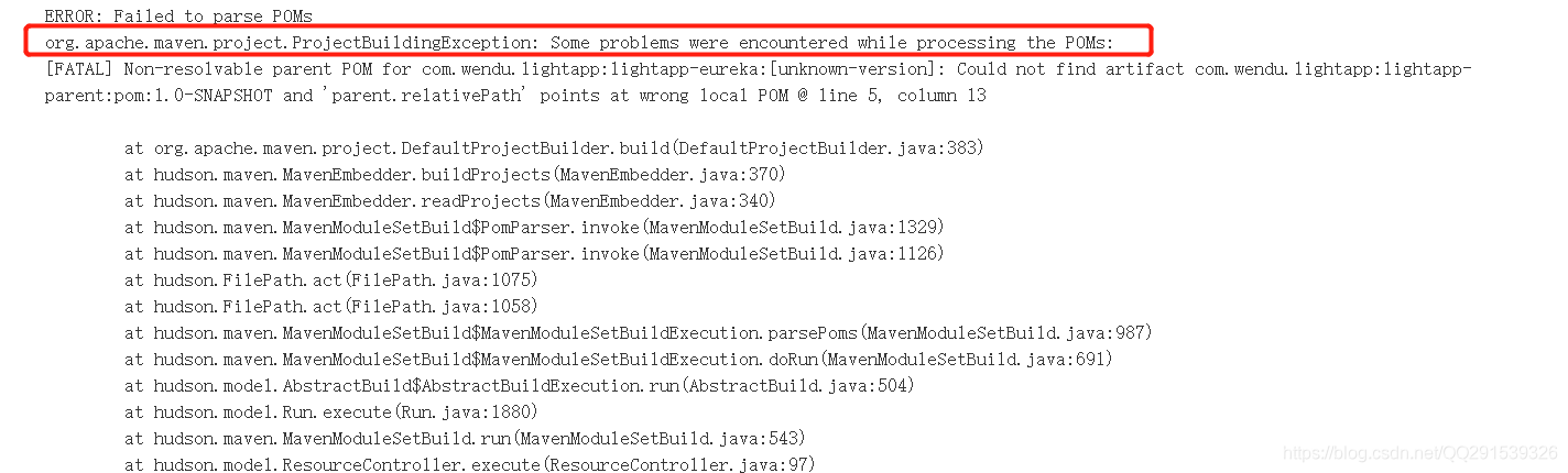 报错: Org Apache Maven Project Projectbuildingexception Some Problems Were Encountere Csdn博客