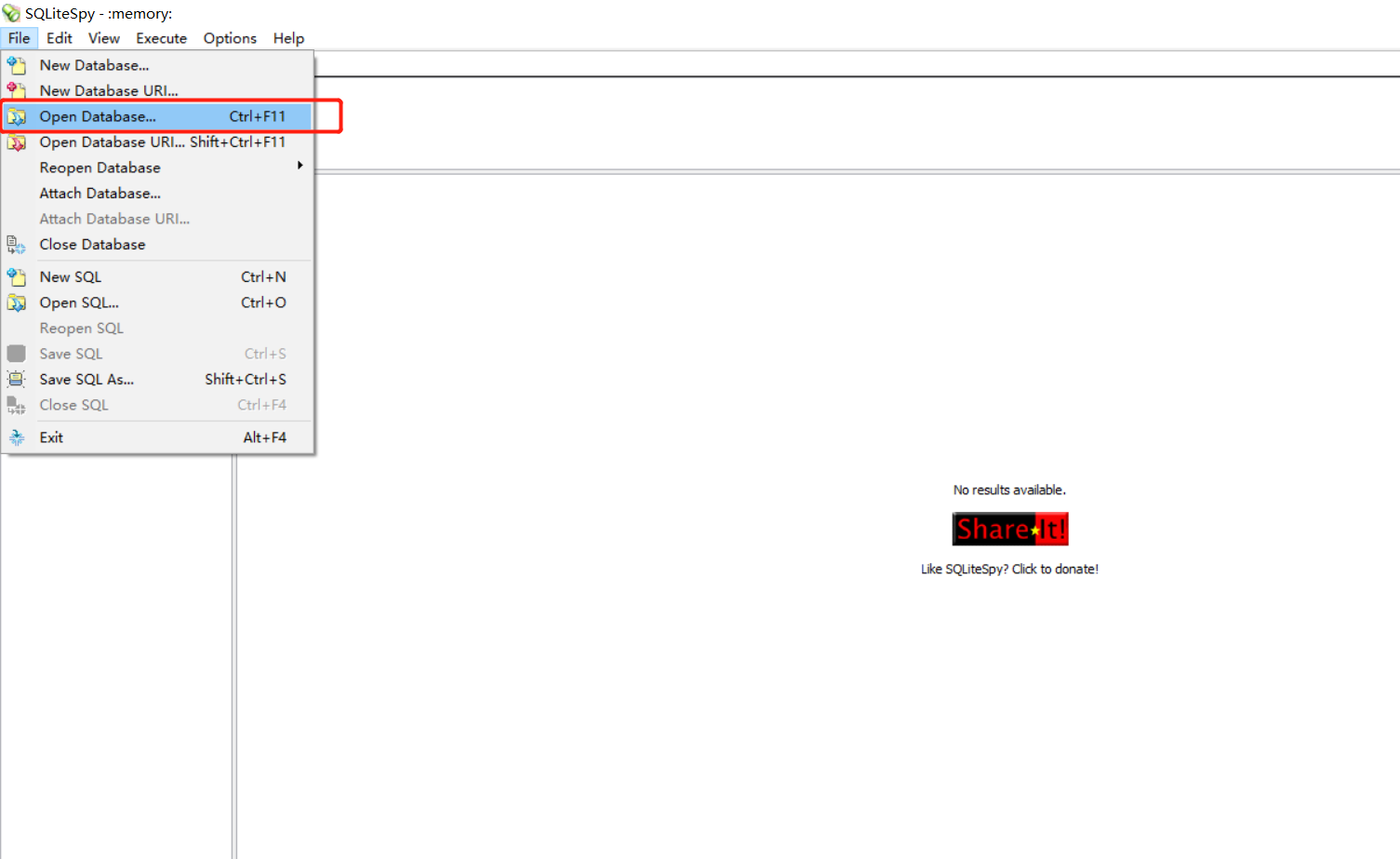 SQLiteSpy导入db文件（导入数据库文件）_sqlitespy怎么打开db文件-CSDN博客