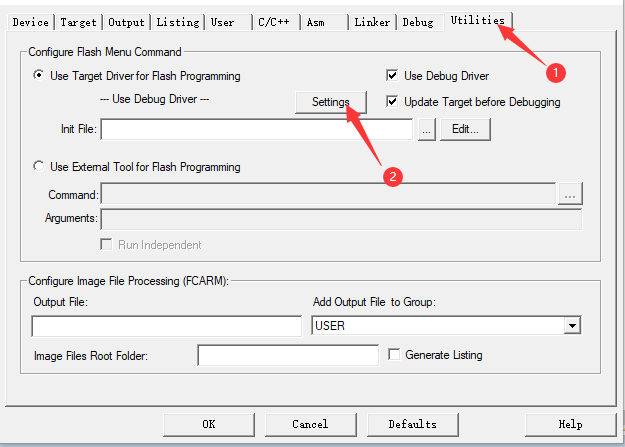 在keil中用JTAG下载程序是出现Overlapping of Algorithms at Address 08000000H - 程序员大本营