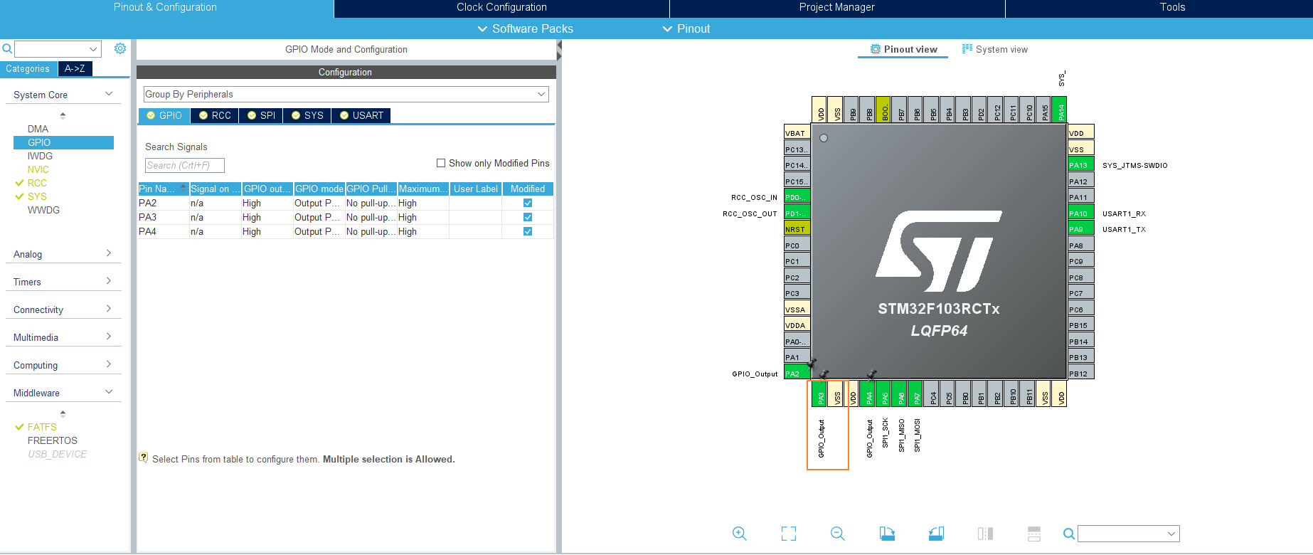STM32 CUbeIED FatFs文件系统SPI驱动SD卡_正点原子 spi fatfs sd-CSDN博客