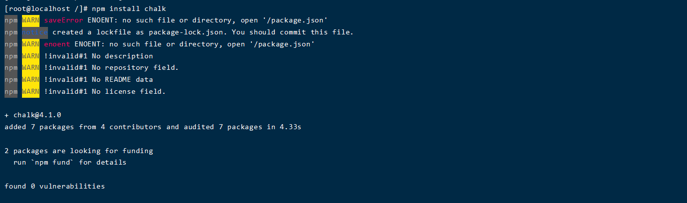 报错： Error: Cannot find module ‘chalk‘_error: cannot find module 'chalk-CSDN博客