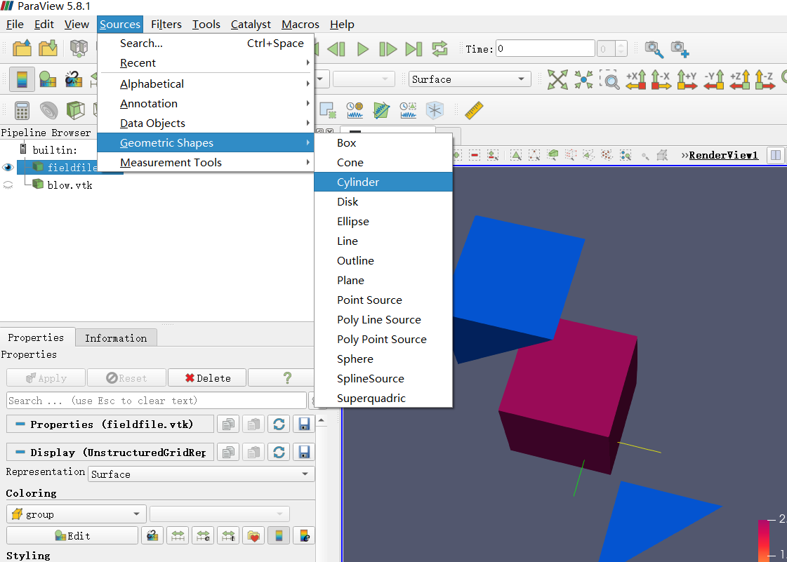 Paraview Tutorial 一 Paraview打开nii文件 Csdn博客