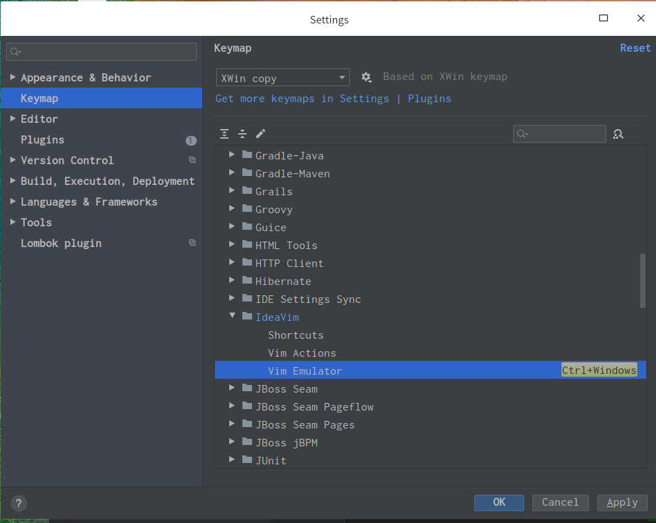 Idea设置快捷键关闭IdeaVim模式_ideavim 禁用快捷键-CSDN博客