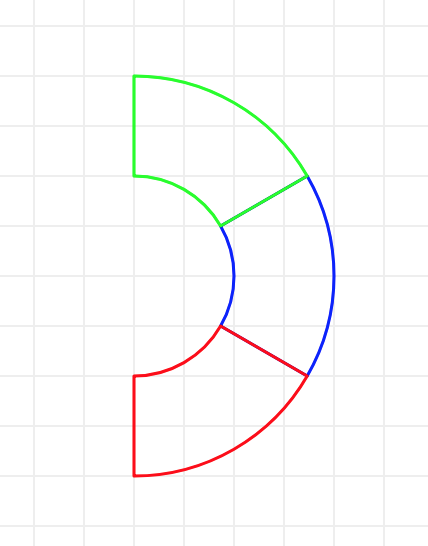 Android 下，使用 Path 画一个环状的扇形_android path.transform-CSDN博客