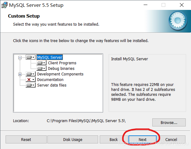 Mysql 5 5 62下载、安装与卸载详细步骤 Mysql5 5 62 Windows安装包下载 Csdn博客