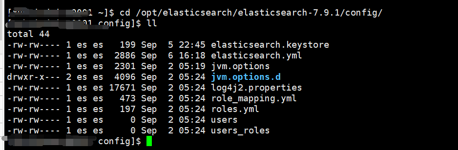elasticsearch-7.9.1修改数据存储位置和日志存储位置 迁移数据文件_elasticsearch7 修改存储地址-CSDN博客