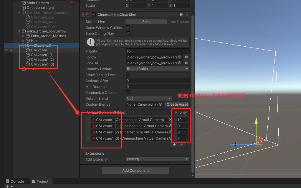 unity2020中Cinemachine中相机类型讲解_cinemachine各个相机-CSDN博客