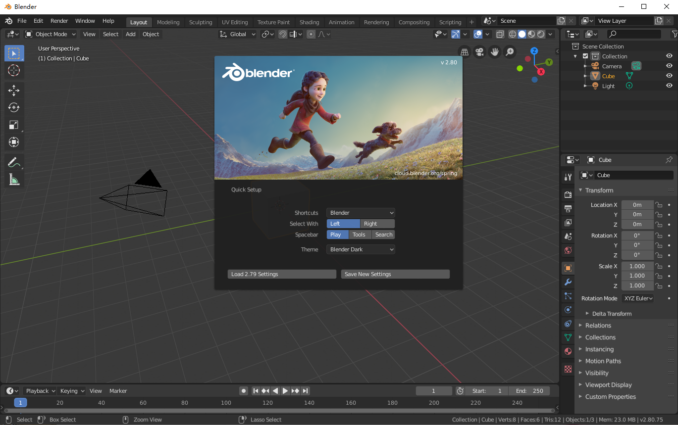 Blender 2.8 主界面成中文的方法_blender全中文界面-CSDN博客