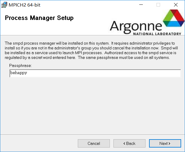 win10安装mpich2 Credentials for rejected connecting to Aborting - 程序员大本营