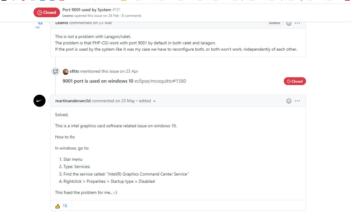 win10 下9001 端口被System ntoskrnl.exe PID 4的进程占用_win10 9001端口-CSDN博客