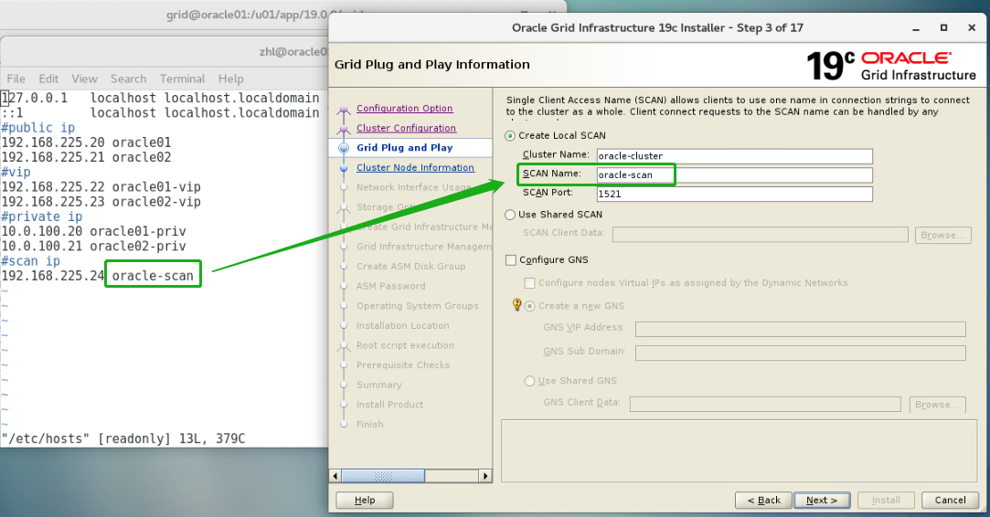 在CentOS7.6下搭建Oracle19c RAC集群_oracle rac需要几台服务器-CSDN博客