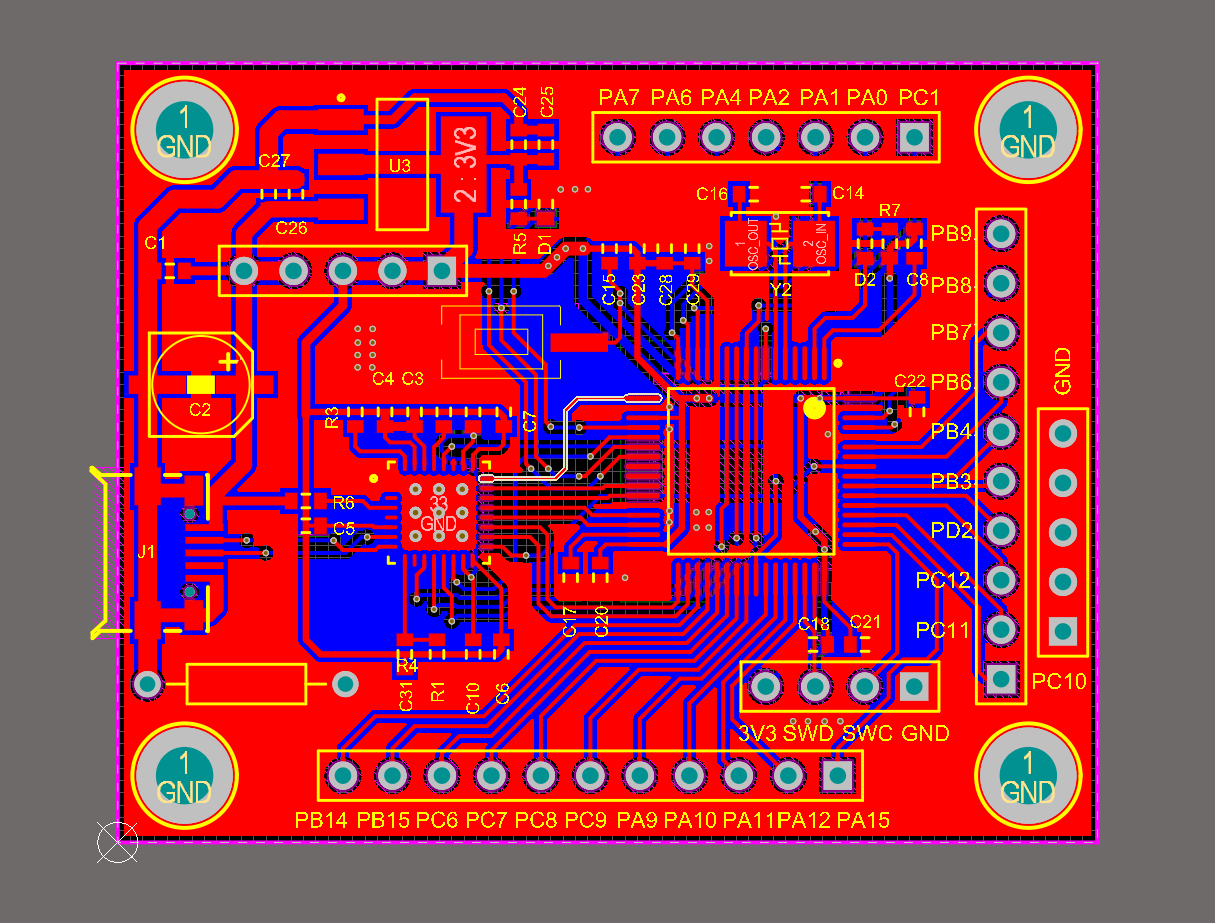 STM32F205RBT6的USB_BULK数据传输，并使用libusb_win32编写上位机进行数据读写,配有pcb文件_usb从机怎样接收bulk批量数据-CSDN博客