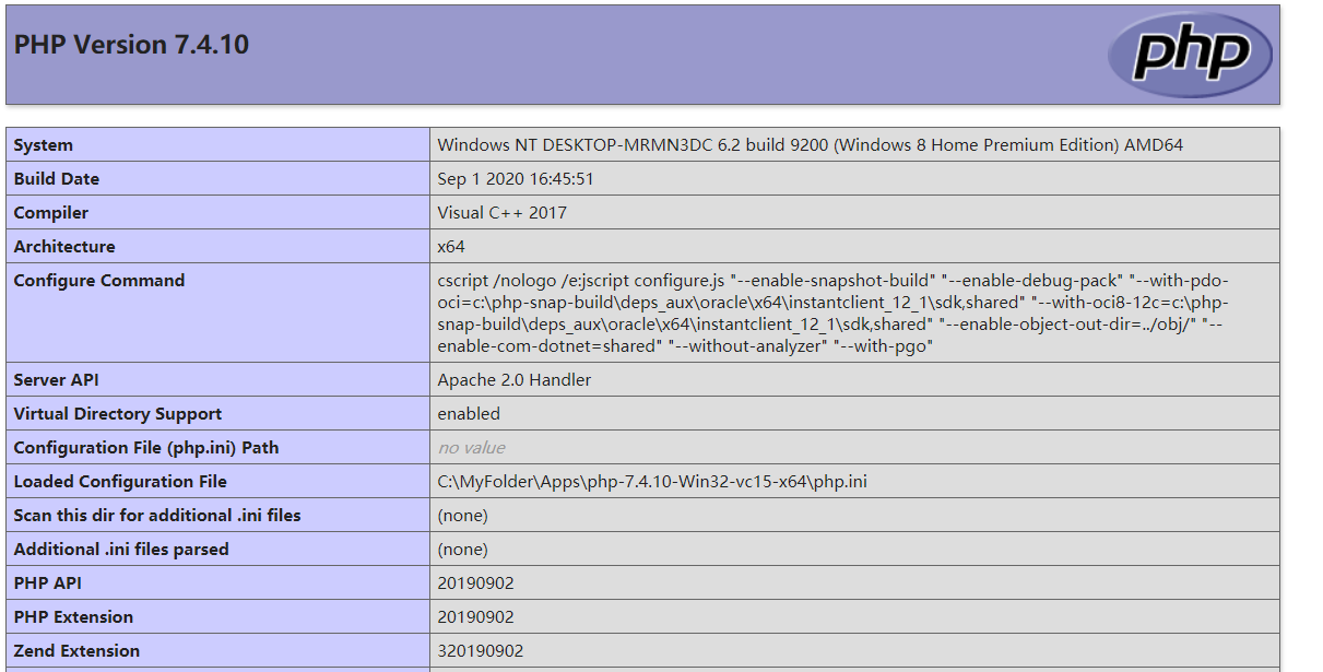 PHP 7.4.x + Apache环境搭建_剑池的博客-CSDN博客_php7apache