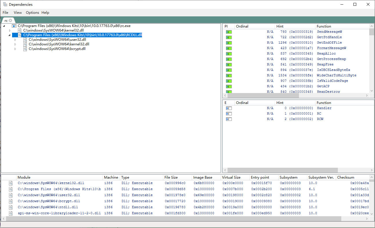 Windows下查看程序依赖开源工具Dependencies使用_dependenciesgui-CSDN博客