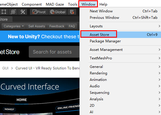 Unity 工具 之 CurvedUI （曲面UI）一些基本操作和CUSTOM_RAY 射线交互时注意事项整理_curved ui-CSDN博客