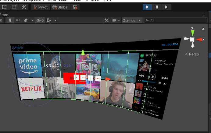 Unity 工具 之 CurvedUI （曲面UI）一些基本操作和CUSTOM_RAY 射线交互时注意事项整理_curved ui-CSDN博客