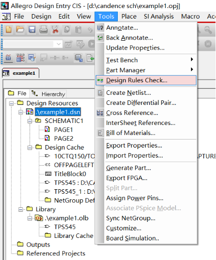 OrCad中元器件的一些基本操作---笔记二_orcad怎么设置器件nc_西哒多的博客-CSDN博客