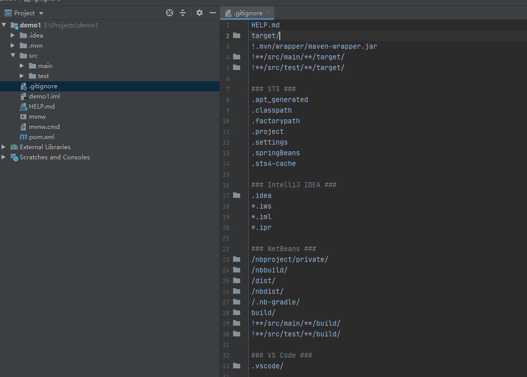 IDEA构建maven项目生成的文件详解 （.mvn、mvnw、mvnw.cmd、.gitignore、.iml、.idea、pom.xml）_mvnw和mvn的区别-CSDN博客