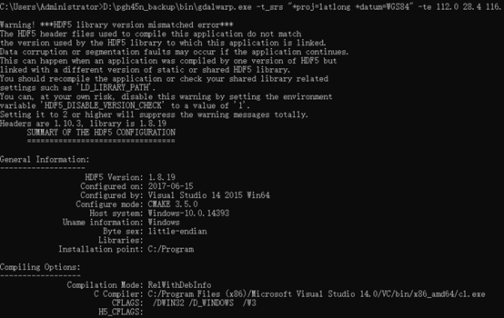 gdal联合编译C++版本proj.4、geos、hdf4、hdf5、netcdf_gdal hdf5-CSDN博客