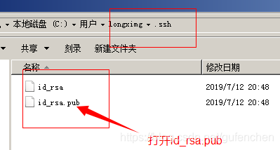 Solution: "You won’t be able to pull or push project code via SSH until ...