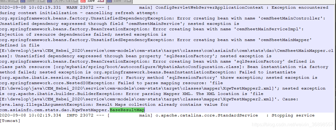 Configservletwebserverapplicationcontext Exception Encountered During Context Initialization
