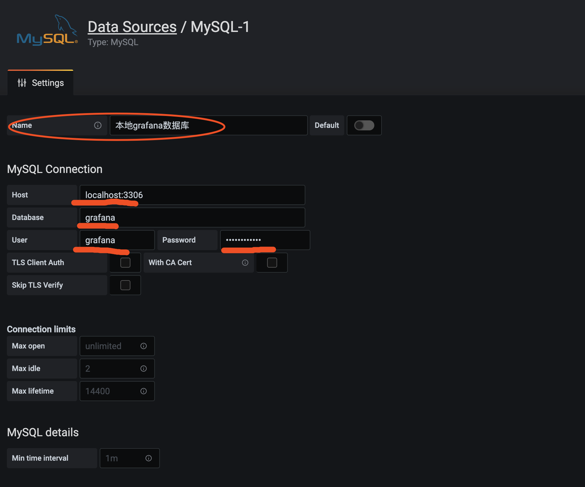 Grafana如何接入mysql数据库_grafana 怎么连接mysql-CSDN博客