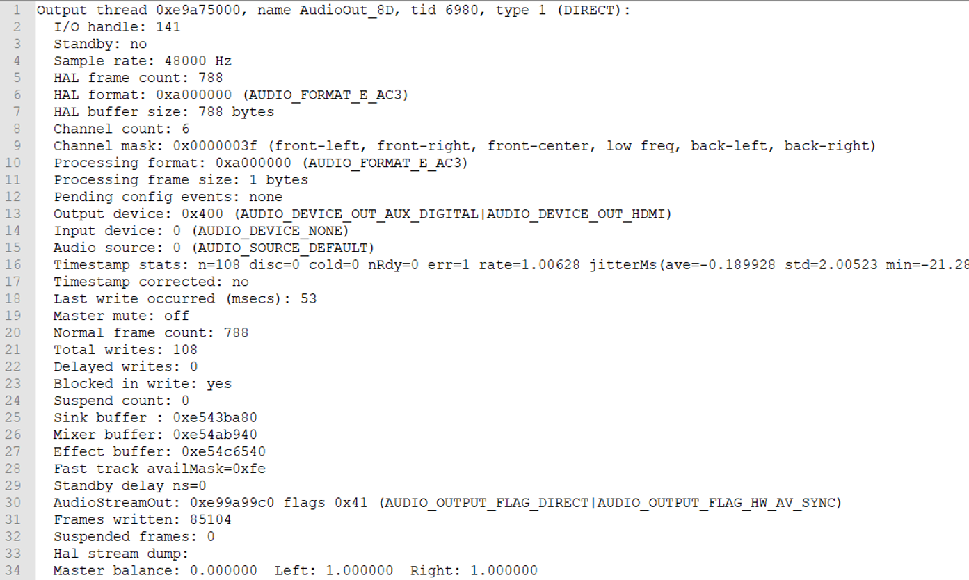 [android Audio] Audioflinger Dumpsys Analysis [based On Android Q] [update Articles From Time To