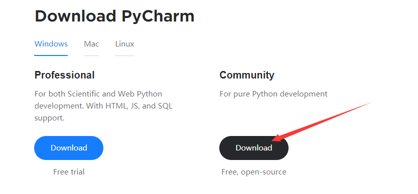 PyCharm Community Edition download and install - Programmer Sought