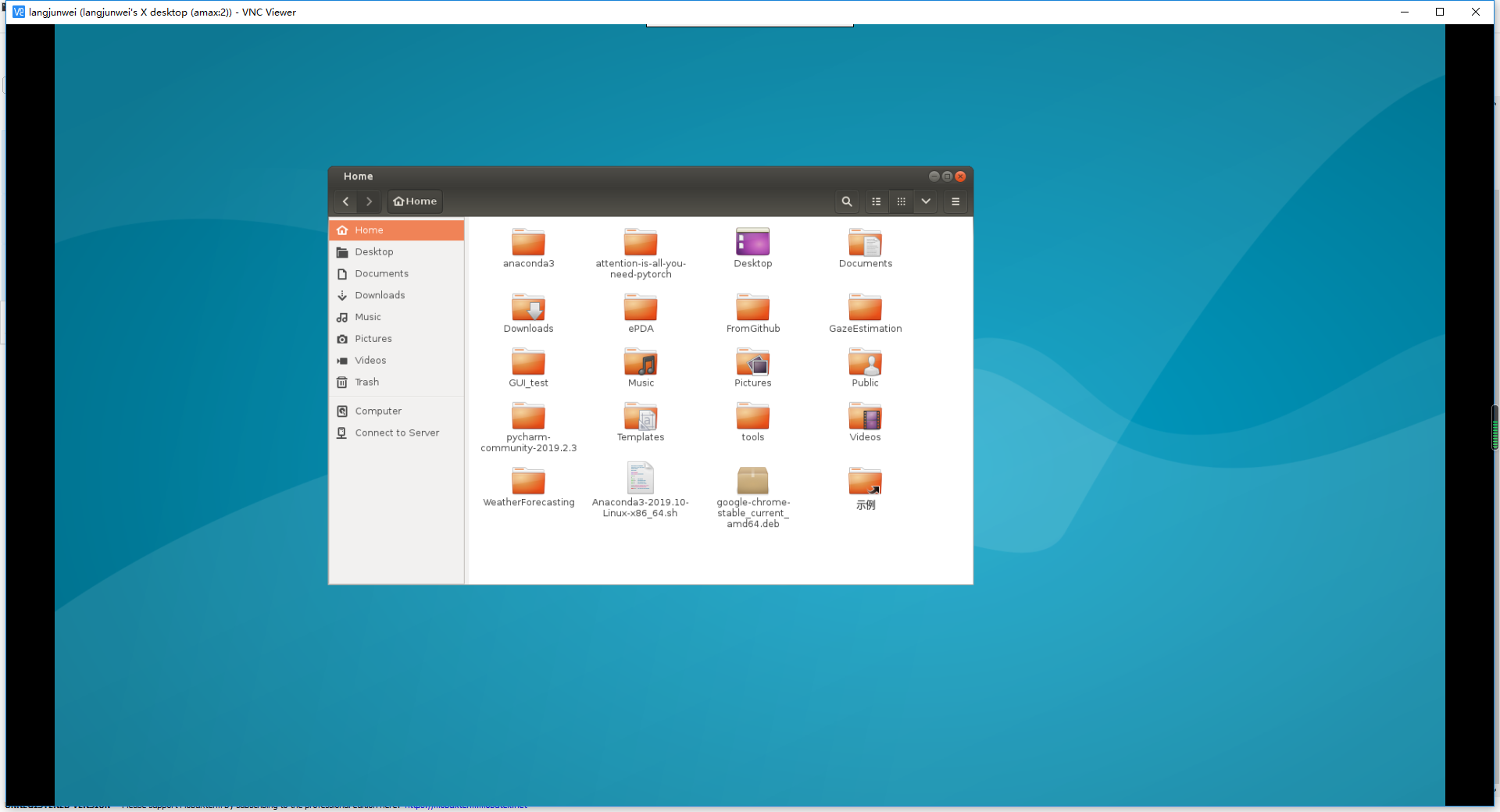 解决vncviewer连ubuntu灰屏的问题_win10 vnc viewer连接ubuntu灰屏-CSDN博客