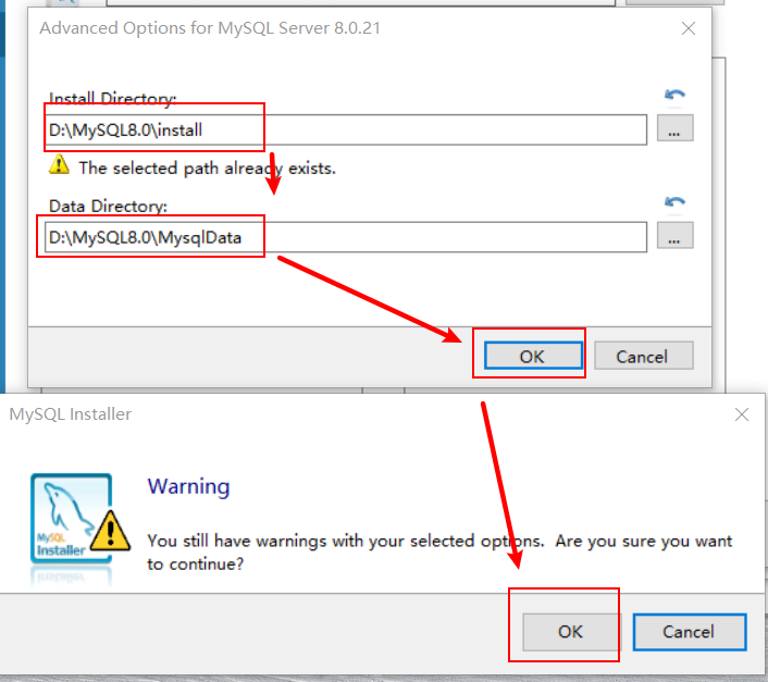 Mysql 8.0下载与安装详解，并修改安装路径_mysql 8 安装时改其它盘-CSDN博客
