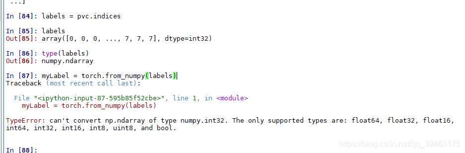 Pytorch Npndarray转tensor失败typeerror Cant Assign A Numpyndarray To A Torch Csdn博客