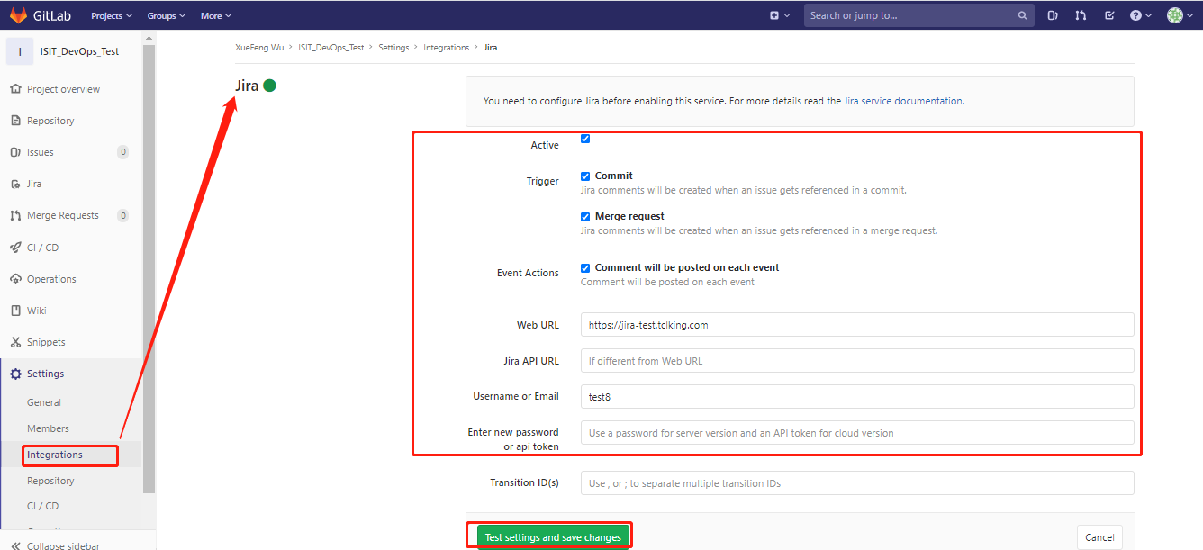 Jira + Gitlab+Jenkins 三者之间协同形成DevOps工具链_与常用第三方工具集成(如git、jenkins 等),实现 devops 全流程管理-CSDN博客