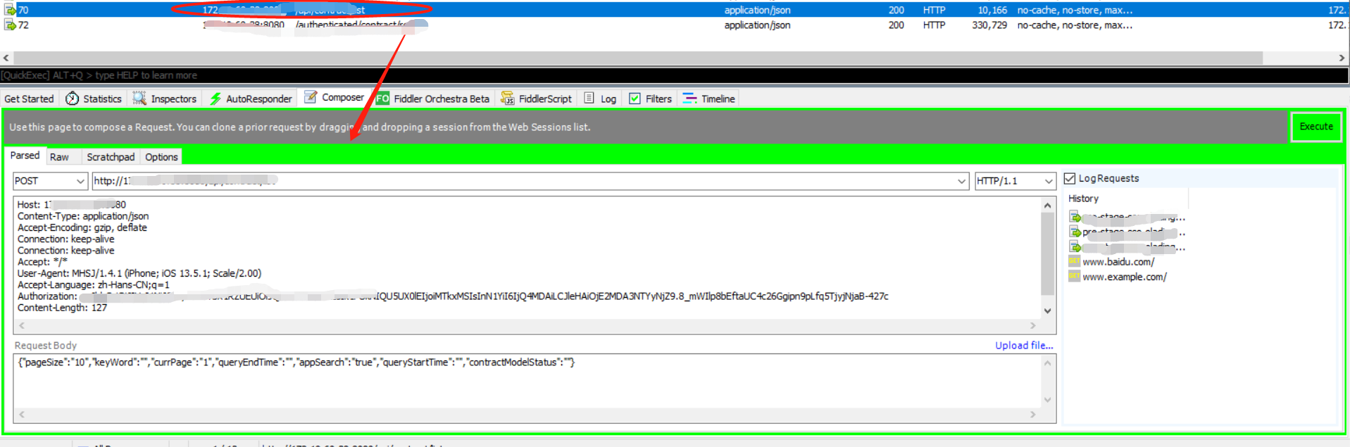 fiddler之composer的使用_fiddler compose 教程-CSDN博客