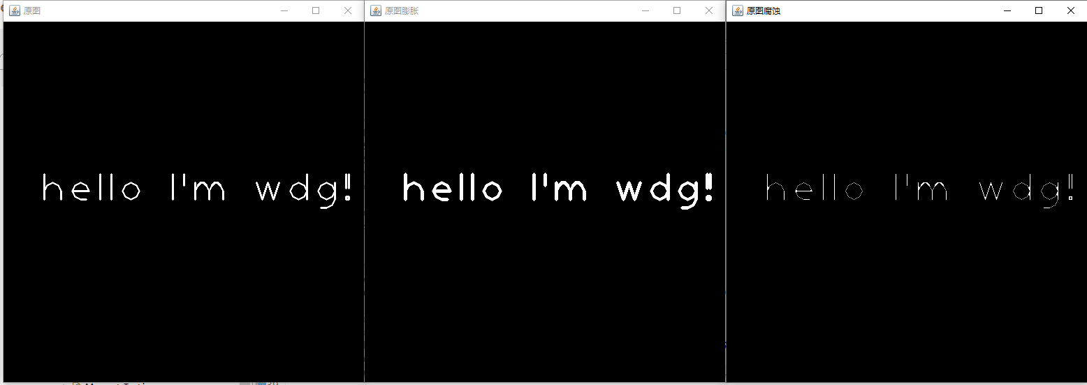 Opencv Java 形态学操作12imgprocgetstructuringelement Csdn博客 