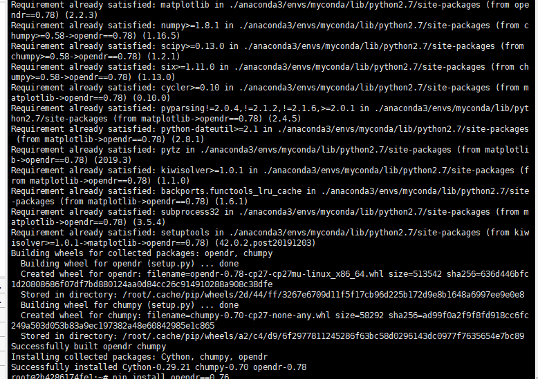 矩池云上安装chumpy失败_pip install chumpy-CSDN博客