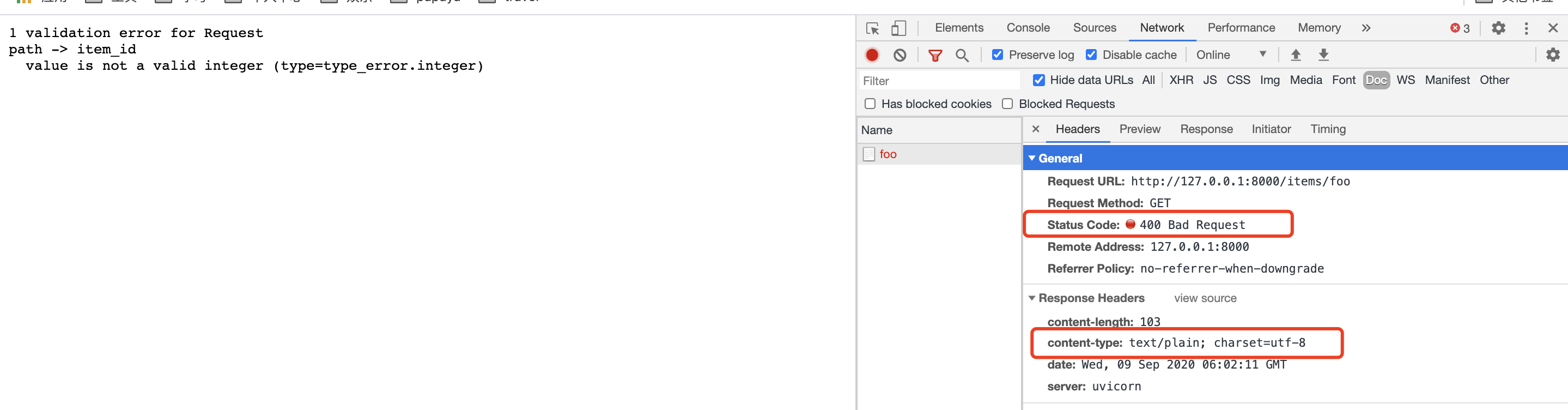 fastapi教程-进阶八（Handling Errors） | cxy