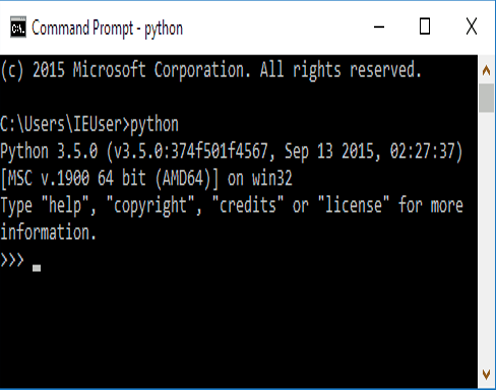 2020-09-09 Python的安装及命令行简单操作_python命令安装-CSDN博客