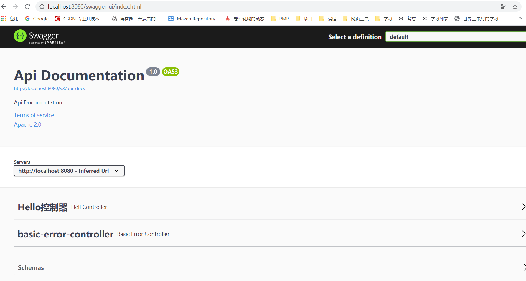 Springboot + Swagger3 集成和配置_swagger3配置类-CSDN博客