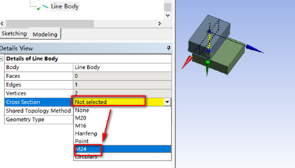 ANSYS | 螺栓模拟_operation would result in non-manifold bodies-CSDN博客