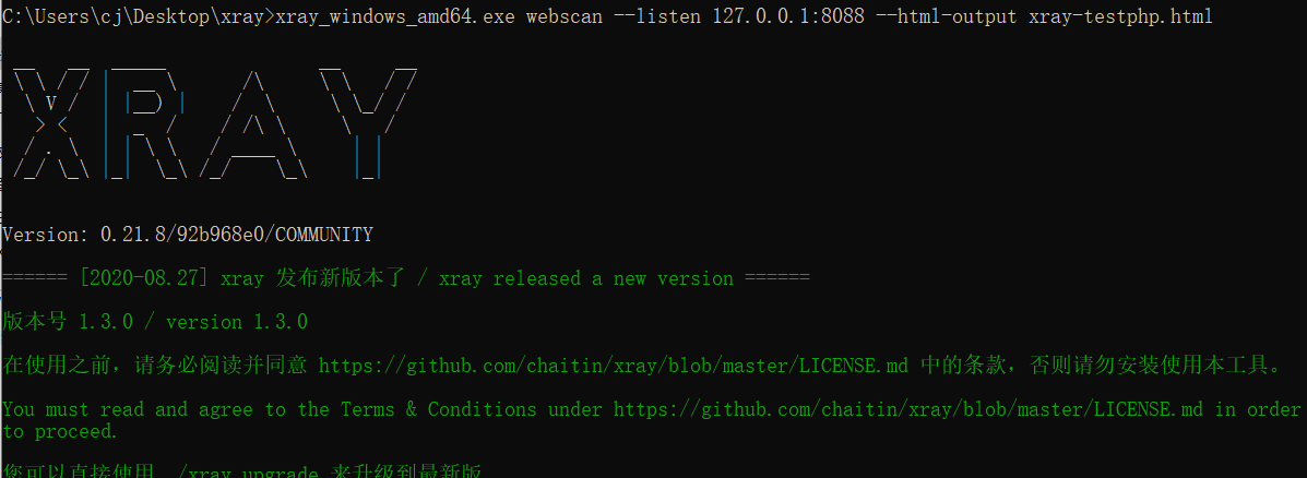 xray的安装及应用_xary-CSDN博客