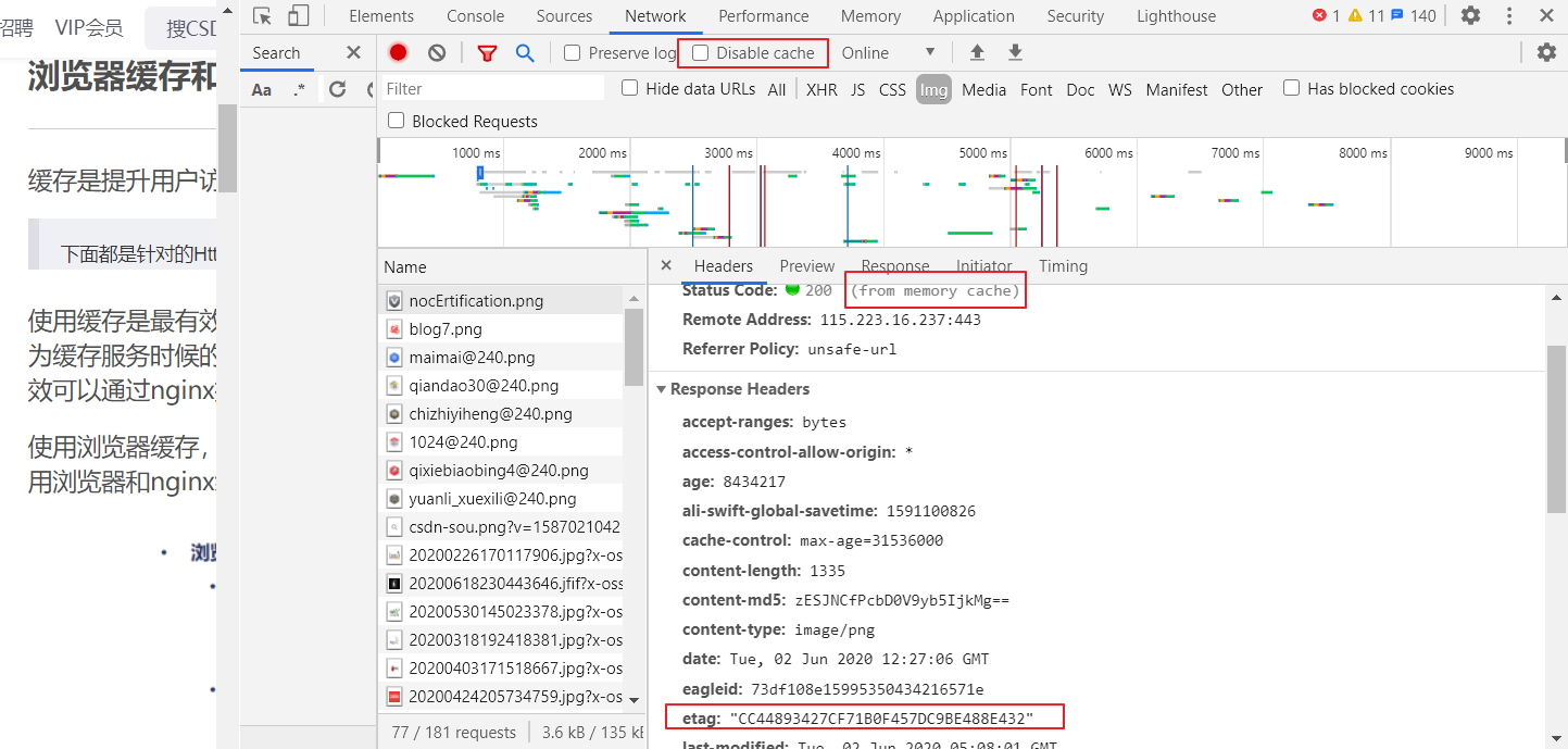 Nginx 客户端缓存Etag和If-None-Match-CSDN博客