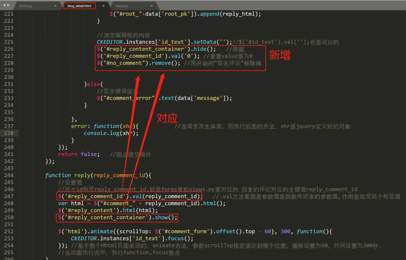 【Django2.0学习笔记】26.回复功能设计和树结构_基于django+vue的spoc管理系统的留言反馈功能时序图-CSDN博客