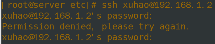 ssh使用非root用户访问时，报错显示Permission denied, please try again._非root用户ssh链接permission denied, please ...