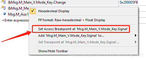 keil debug时用断点管理抓取变量变化_keil怎么看变量在什么地方发生改变-CSDN博客