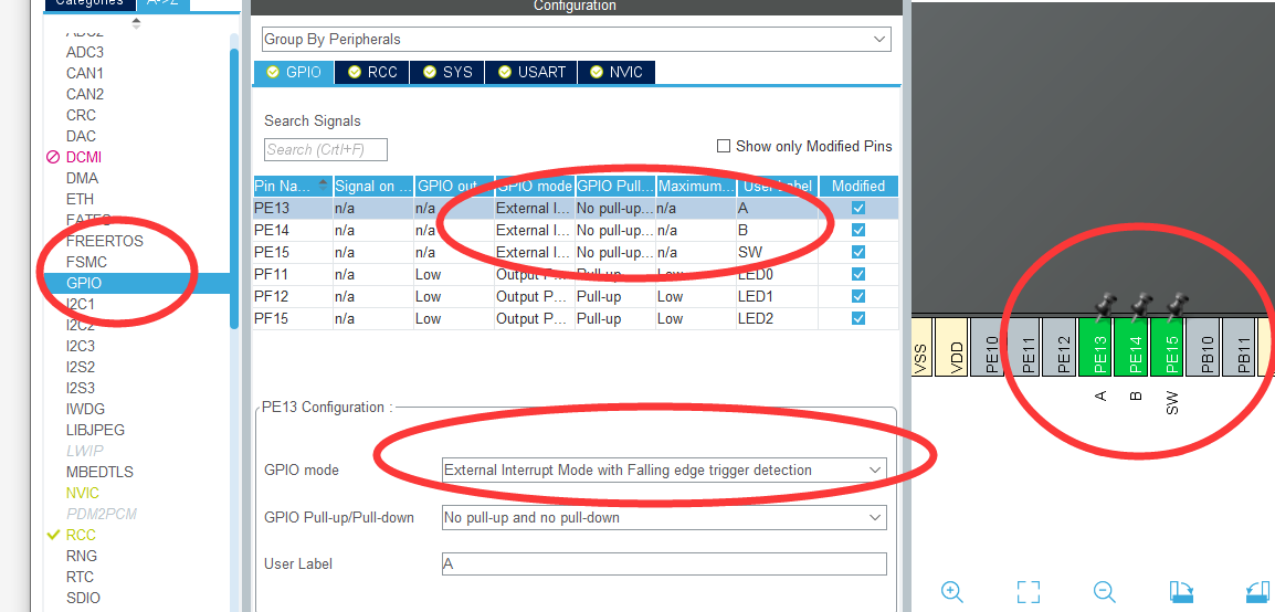 STM32CubeMX EC11旋转编码器开发心路历程（encode模式 外部中断模式 普通IO口模式 定时器模式探索）_ec11stm32例程-CSDN博客